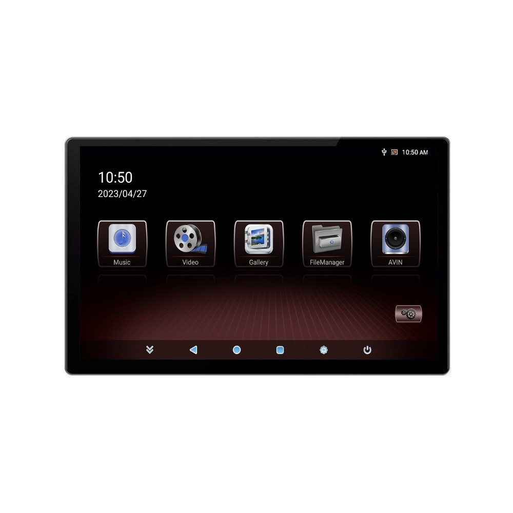 Monitor de tetiera multimedia cu Android, 4GB RAM, Display HD IPS 11.5 ...