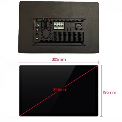 Navigatie dedicata cu Android Iveco Daily VI dupa 2014, 2GB RAM, Radio ...