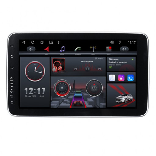 Navigatie 1DIN cu Android Mercedes G-Class W461 1990 - 2002, 4GB RAM ...