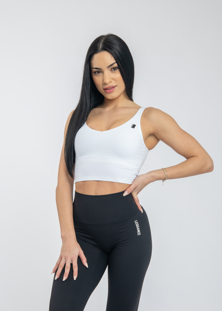 Bustiera Sport, New Skin, White