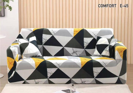 Husa Elastica Pentru Fotoliu / Canapea / Coltar Model Delicat