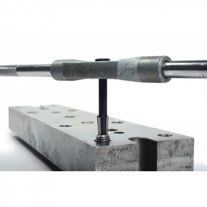 Set de extractoare cu muchie dubla pentru suruburi rupte (filet stanga ...