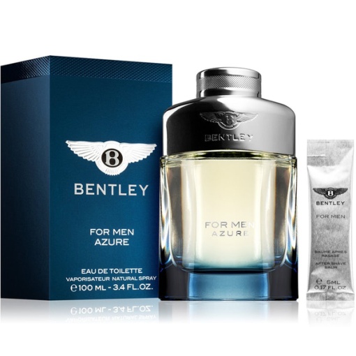 Bentley Bentley for Men Azure EDT 100ml + After Shave Balm 5ml за Мъже ...