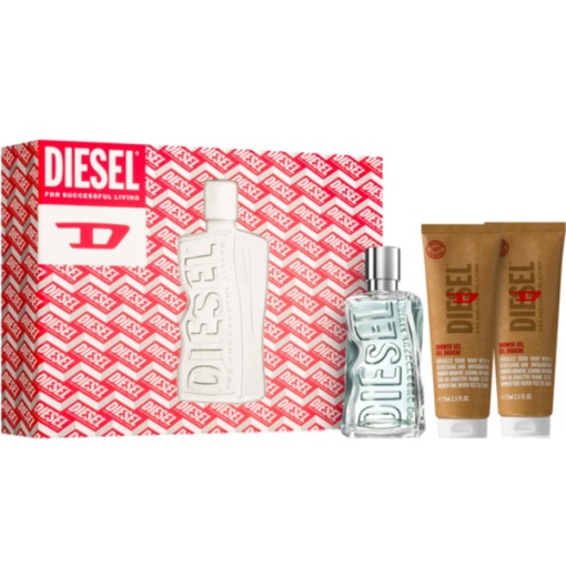 Diesel D by Diesel Комплект (EDT 100ml + 2 x SG 75ml) за Мъже l Венера ...