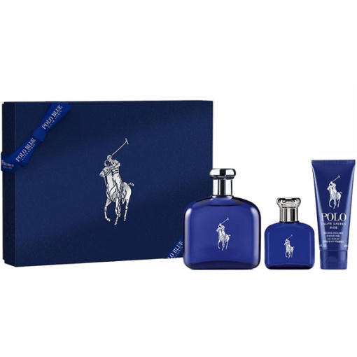 Ralph Lauren Polo Blue Комплект (EDT 125ml + EDT 40ml + H&B Wash 100ml ...