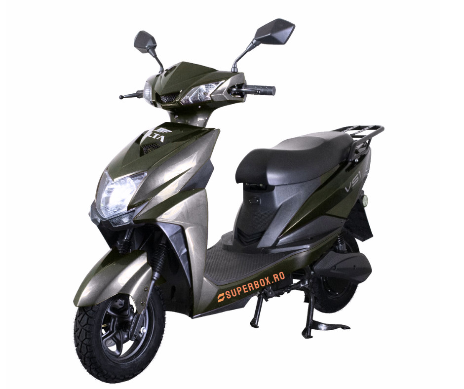 Scuter Electric, 1500W, fara permis, 2 locuri, Volta VS1, Voltarom S1 ...
