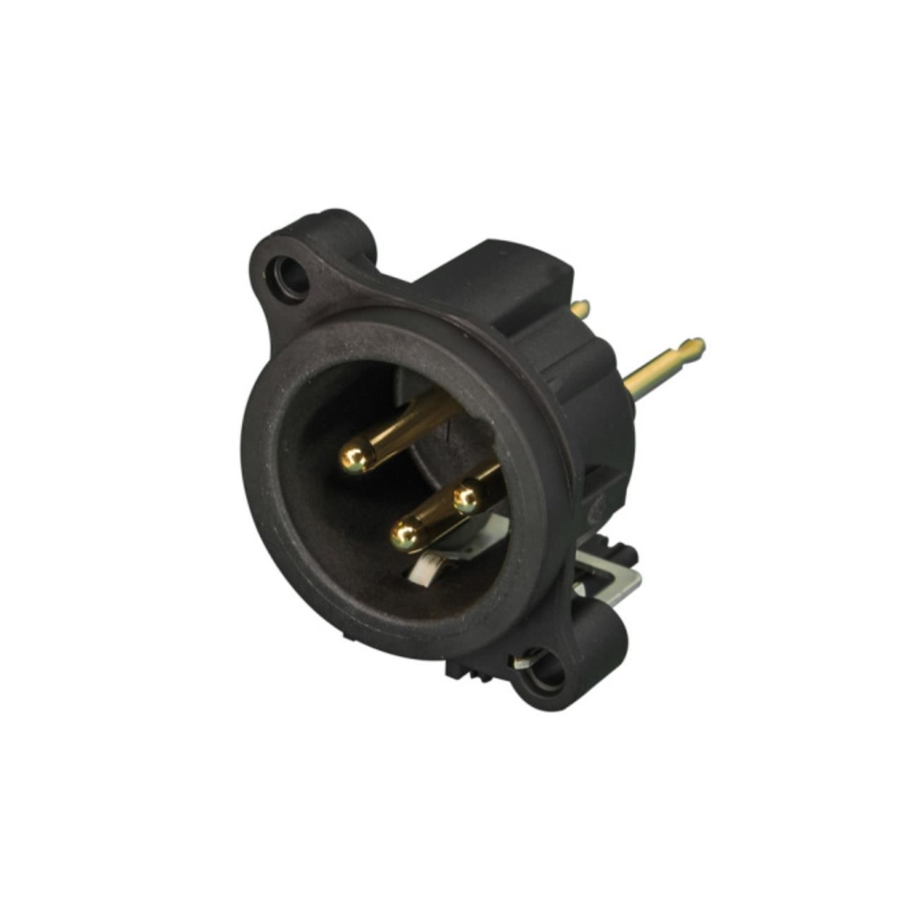 Conector XLR Tata de Panou cu 3 Pini Neutrik NC3MAV