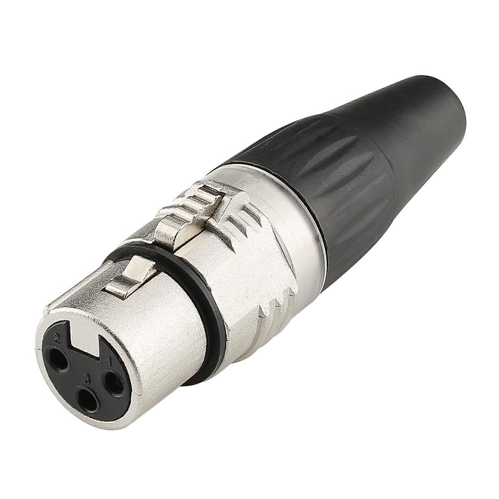 Conector XLR Mama cu 3 Pini Hicon HI-X3CF-V