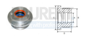 Cap cilindru 35x42x89x52 mm rampa hidraulica DHOLLANDIA