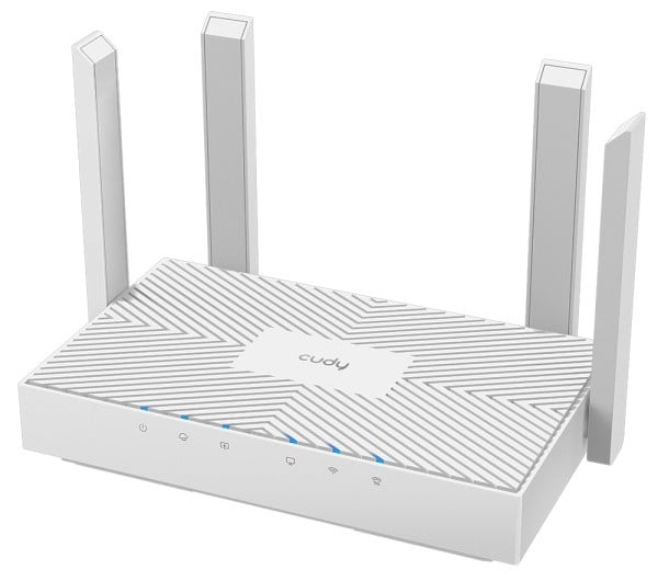 Cudy WR1300E AC1200 Dual Band 2.4+5Ghz Wi-Fi Ruter 1W/3LAN Gbit,4x5dBi ...