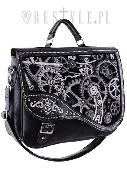 Geanta gotica Steampunk - negru | Gothic Fairy