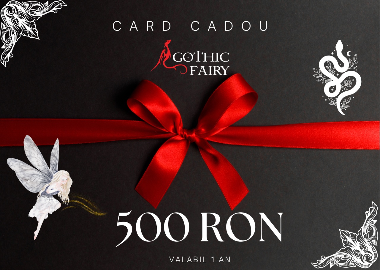Card Cadou Gothic Fairy 500 RON – Darul Perfect pentru Orice Ocazie