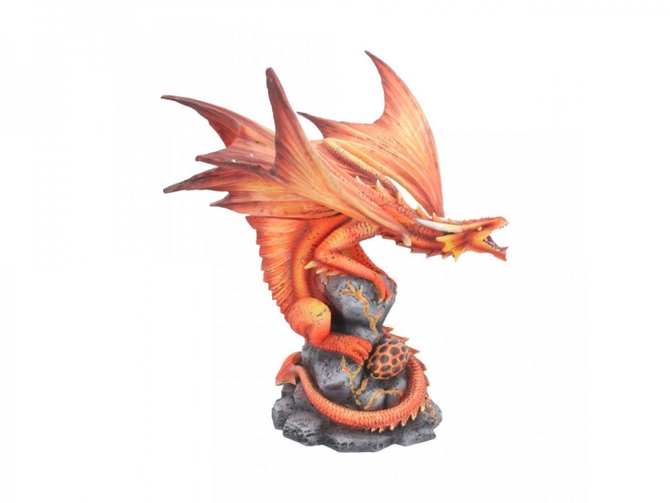 Statueta Age of Dragons - Dragon de foc adult - Anne Stokes - 24cm ...