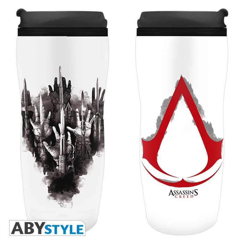 Termos cu capac pentru cafea licenta Assassin's Creed 18 cm, 355 ml