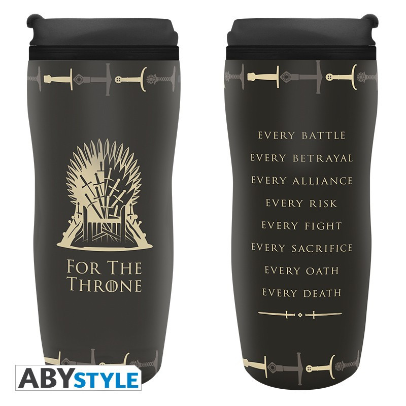 Cana termos cu capac pentru cafea licenta Game of Thrones - The Throne ...