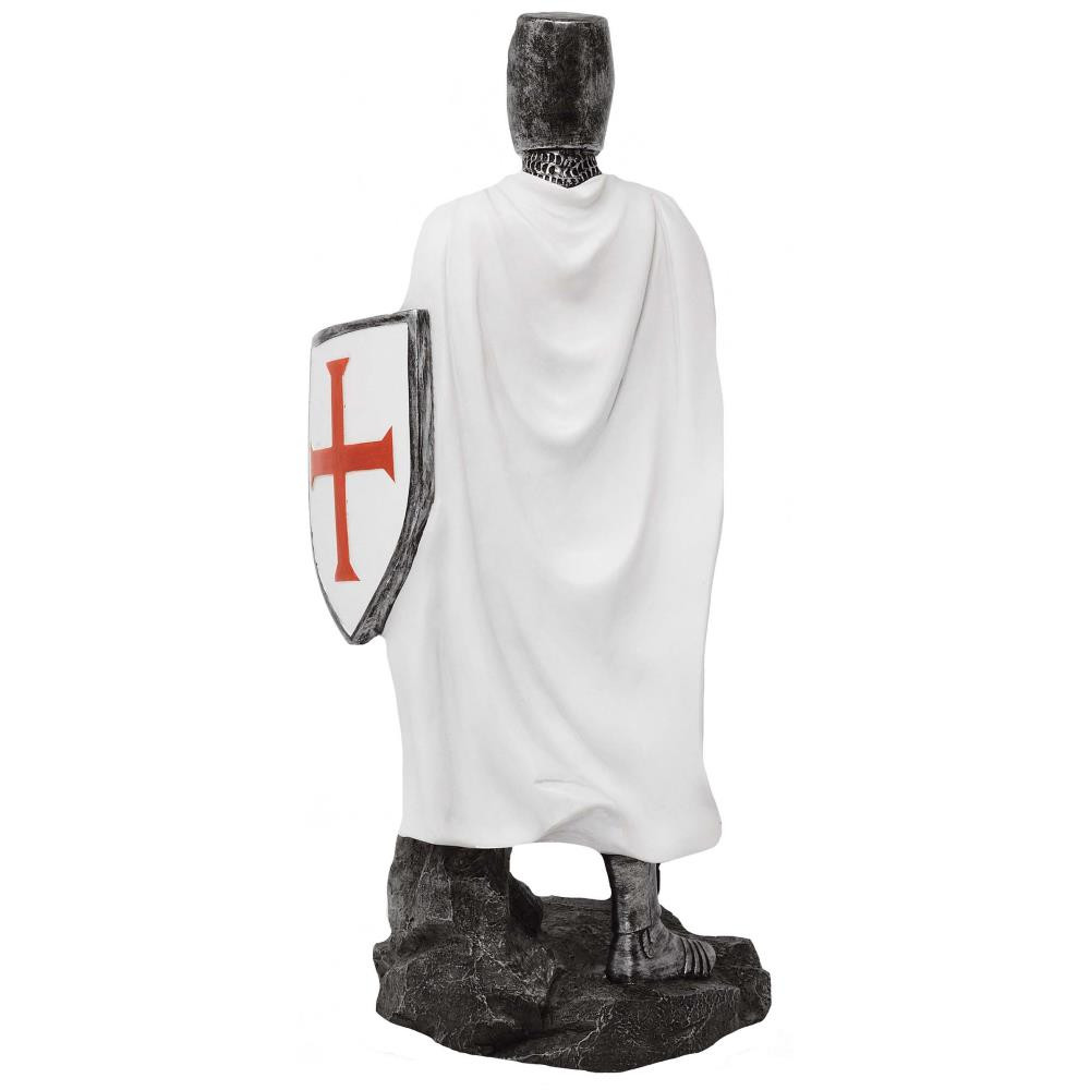 Statueta Cavaler Medieval Templier cu Sabie 30 cm | Gothic Fairy