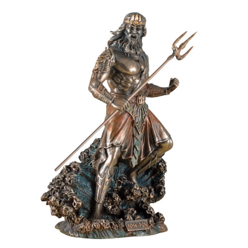 Statueta zeul Poseidon 20cm