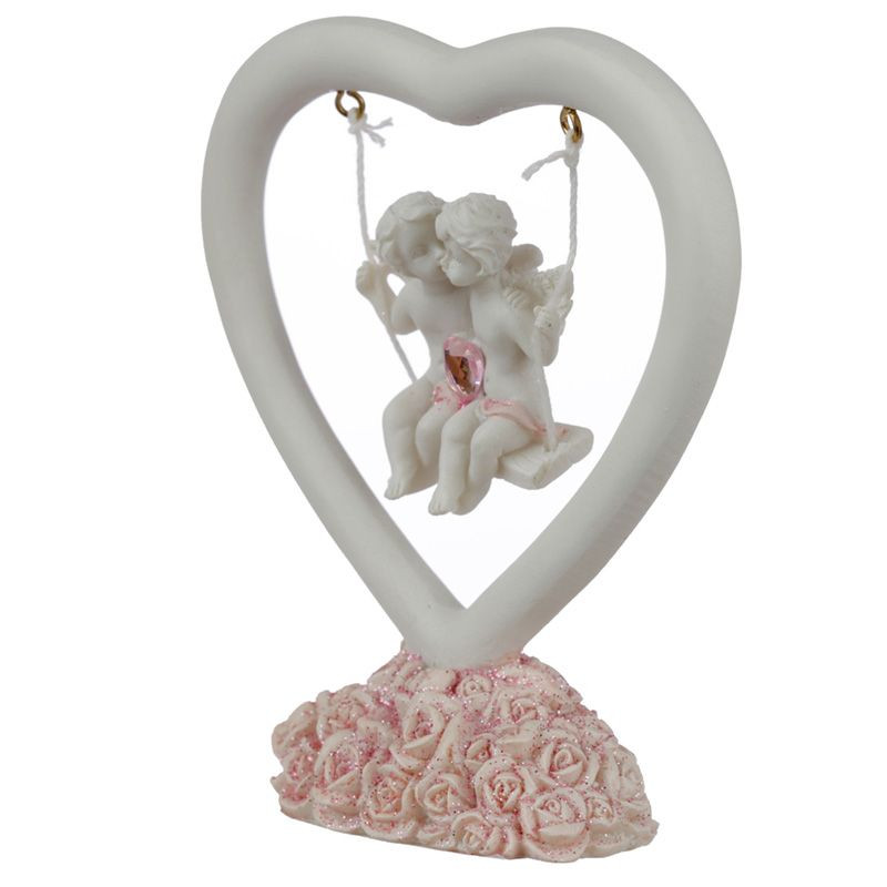 Decoratiune ingerasi indragostiti 9.5cm | Gothic Fairy
