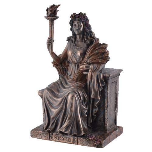 Statueta zeita agriculturii Demetra 23cm