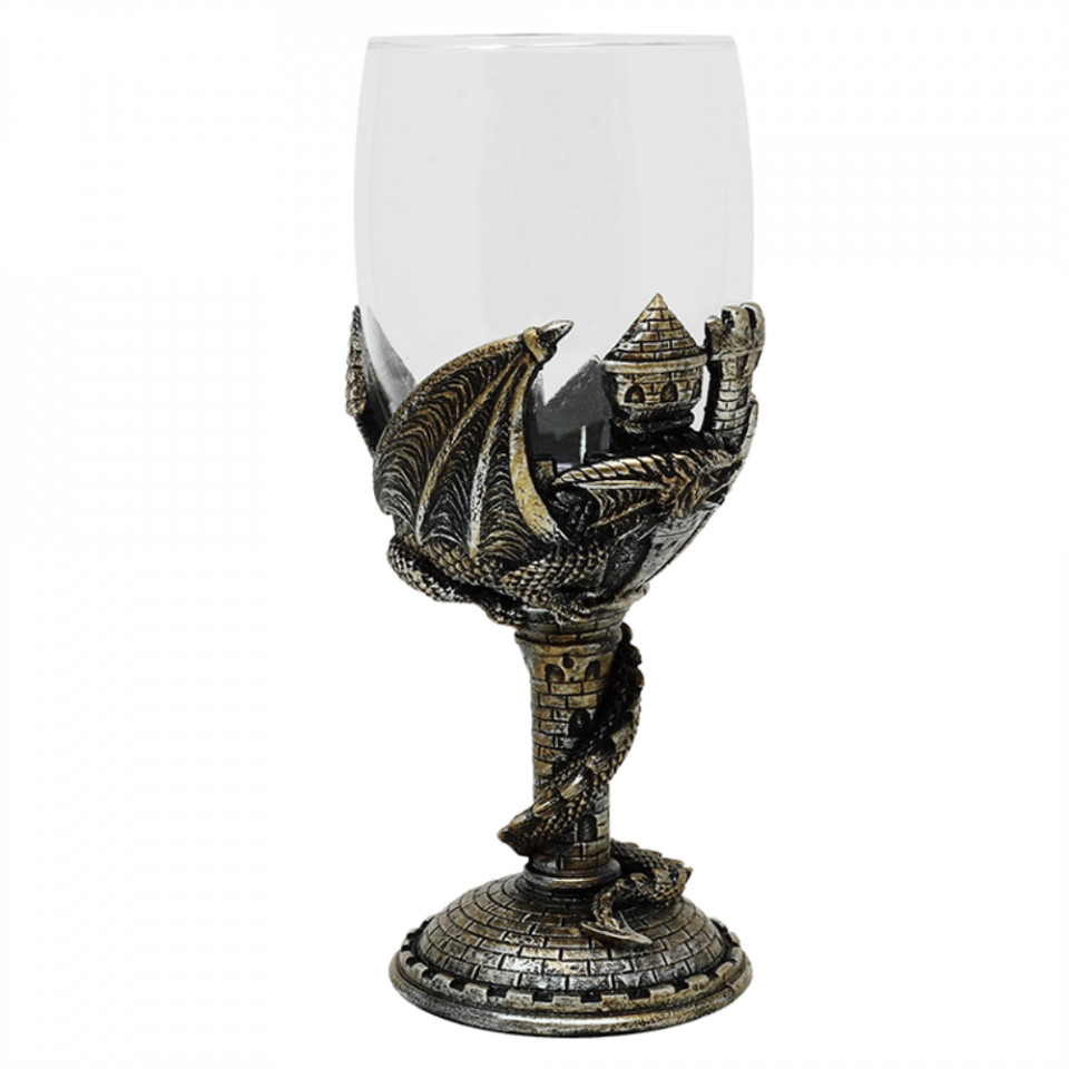 Pocal dragon Sapphire 17 cm