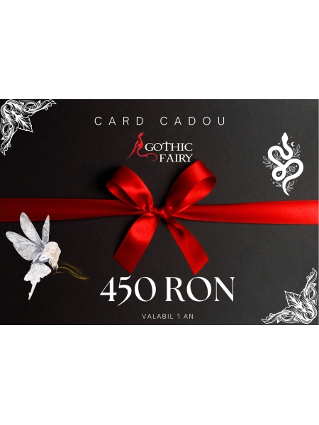 Card Cadou Gothic Fairy 450 RON – Darul Perfect pentru Orice Ocazie