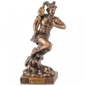 Mini statueta mitologica zeul Hermes 9 cm | Gothic Fairy