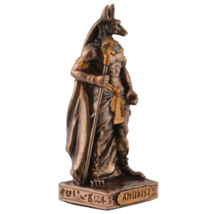 Mini statueta mitologica zeul egiptean Anubis 9 cm | Gothic Fairy