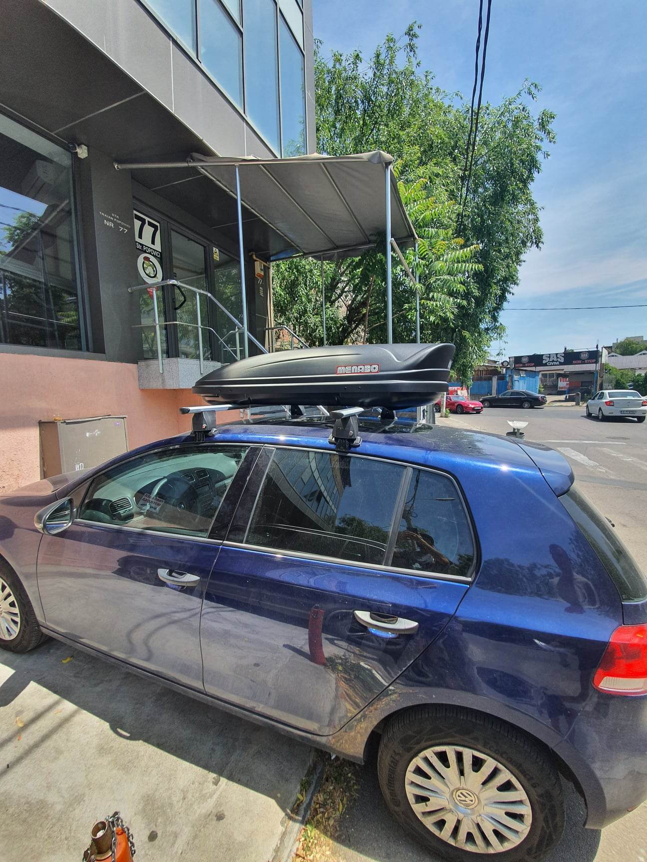 Volkswagen Golf bare transversale Menabo Delta