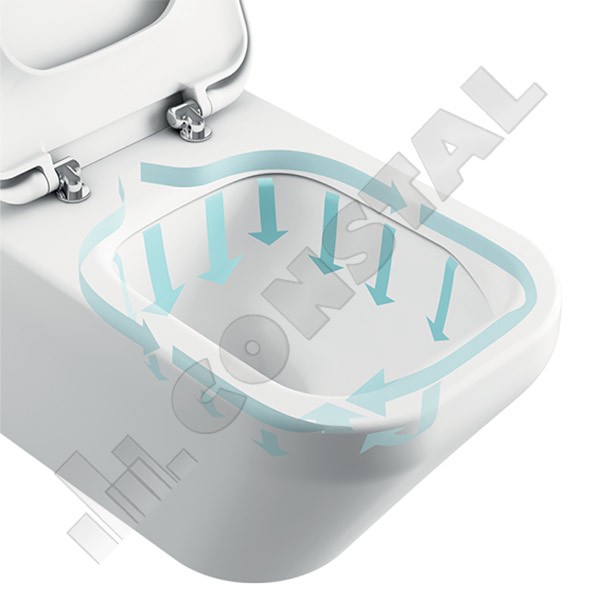 VAS WC IDEAL STANDARD TESI AQUABLADE T008701 - Cel mai bun pret!