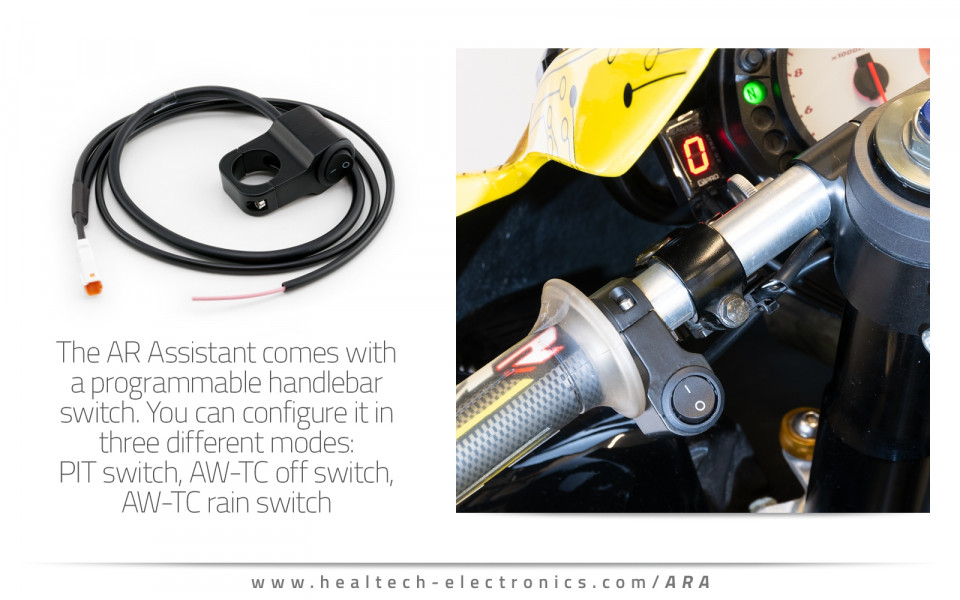 AR Assistant - Traction Control , Pit Limiter, Anti-Wheelie, Launch Control