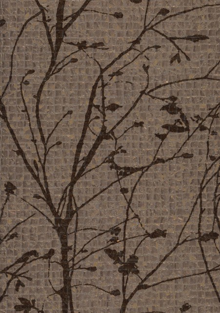 Tapet elegant superlavabil Grafica cu copaci