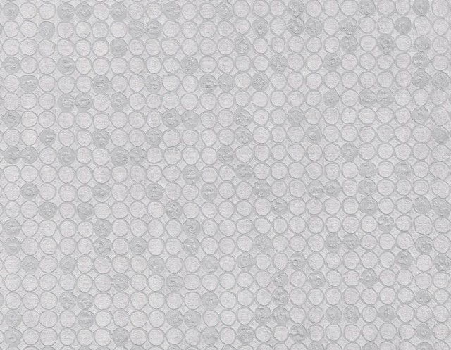 Tapet vinil in culori deschise cu model uniform cu cerculete