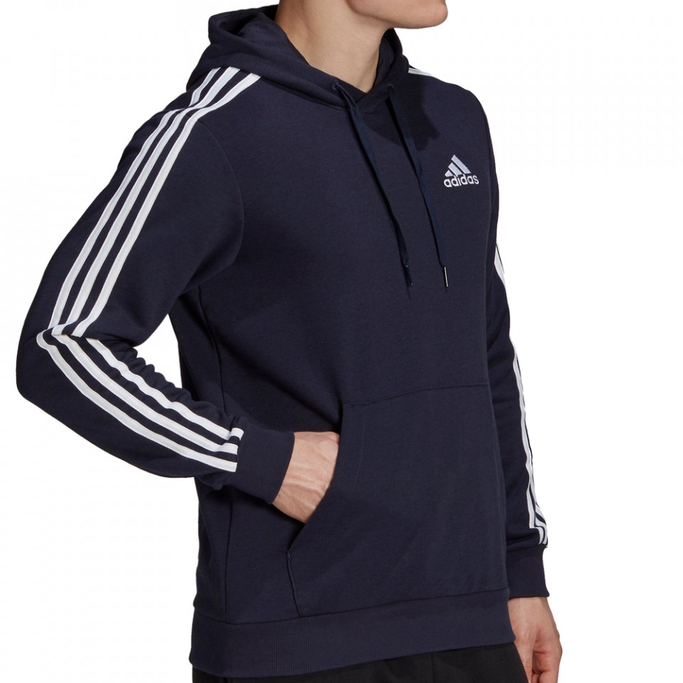 Hanorac Adidas French Terry Essentials 3-Stripes pentru barbati ...