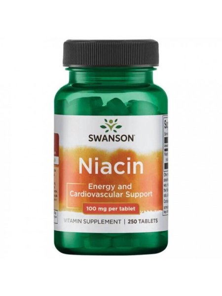 Niacin 100 mg 250 tablete SW043