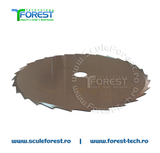 Disc (cutit) motocoasa GOLD, arbusti 255mm 30dinti | SculeForest