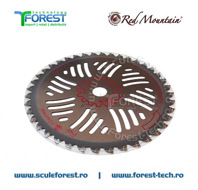 Disc (cutit) motocoasa VIDIA, arbusti 255mm 40dinti | SculeForest