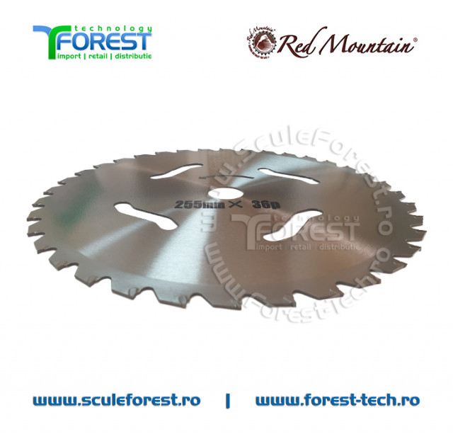 Disc (cutit) motocoasa VIDIA, arbusti 255mm 36dinti | SculeForest