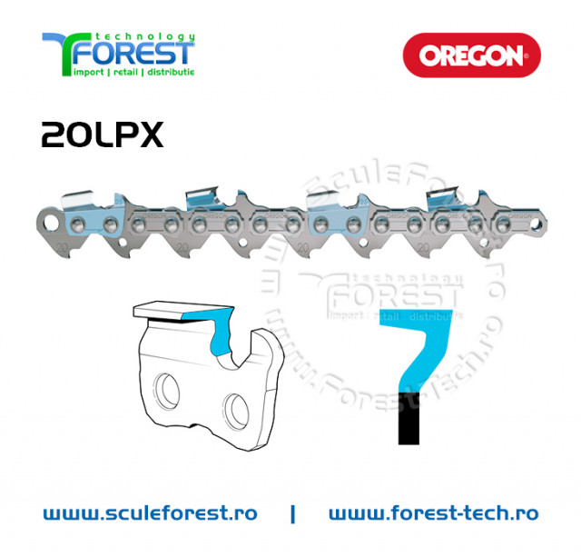 Lant drujba Oregon 15"(38cm), 32 dinti, pas 325, canal 1.3mm LP 20LPX