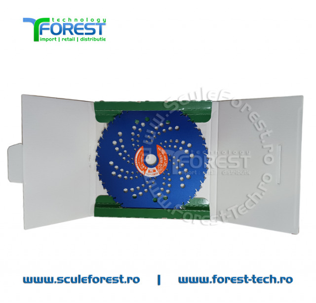 Disc (cutit) motocoasa Sanyo Metal VIDIA 255mm 36dinti | SculeForest