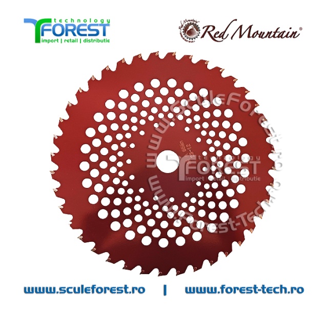 Disc (cutit) motocoasa BASIC VIDIA, arbusti 255mm 40dinti | SculeForest
