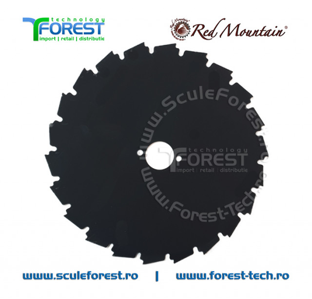 Disc (cutit) motocoasa Maxi Red Mountain, arbusti 200mm 22dinti ...