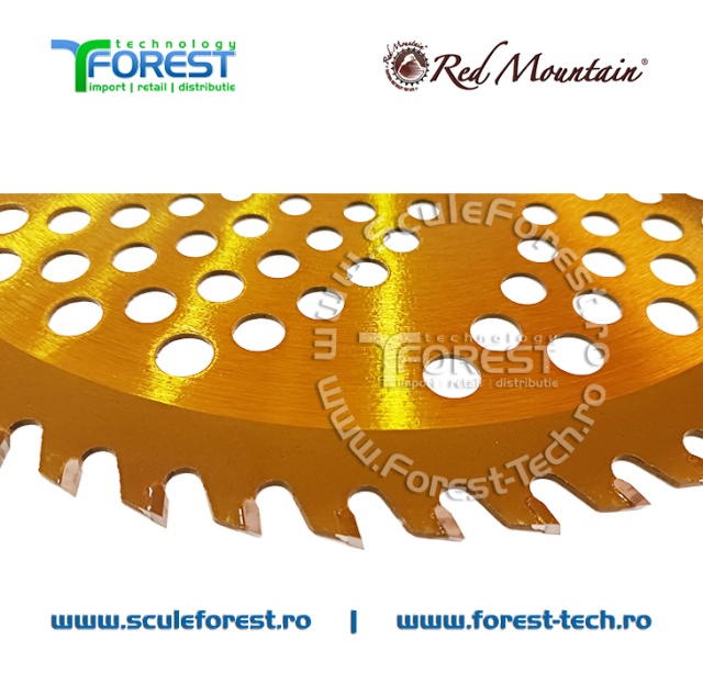Disc (cutit) motocoasa TOUGH VIDIA, arbusti 255mm 60dinti | SculeForest