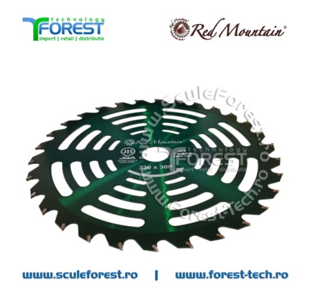 Disc (cutit) motocoasa ECO VIDIA, arbusti 230mm 30dinti | SculeForest