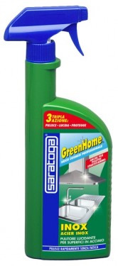 Produs GreenHome de curatare si lustruire obiecte din INOX - trigger 500ml