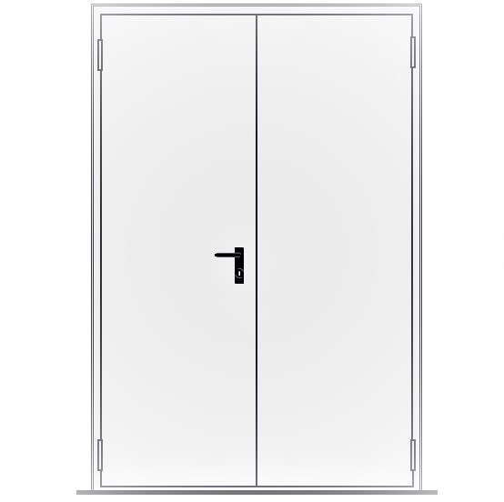 REVER usa metalica, 1400(700+700)x2050