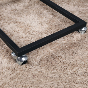 Masuta cafea vintage, cu rotile