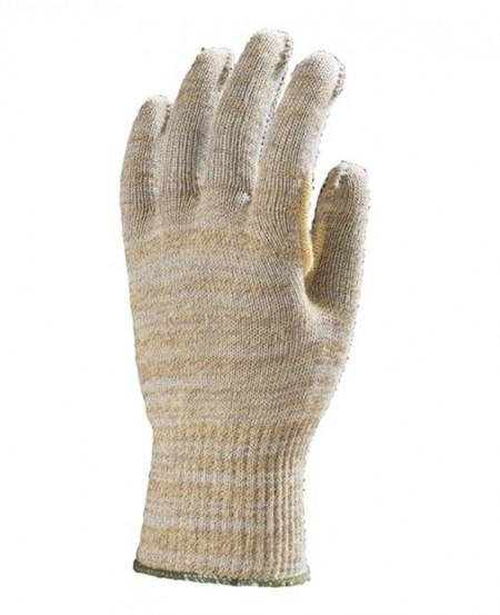 Manusi din tesatura Kevlar cu picouri PVC antiderapante