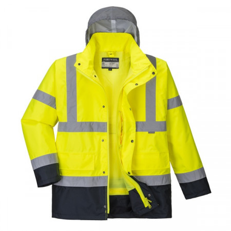 Geaca de iarna reflectorizanta groasa 4in1