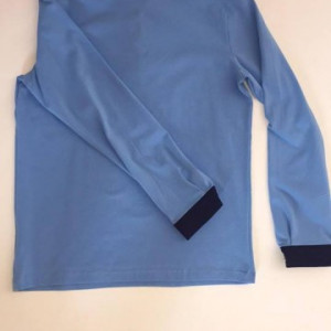 Bluza scoala albastra fete Evelina