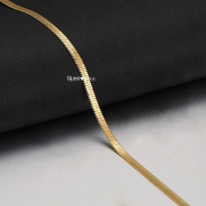 Lantisor / Colier Inox tip Snake - LPD1073 - 3mm